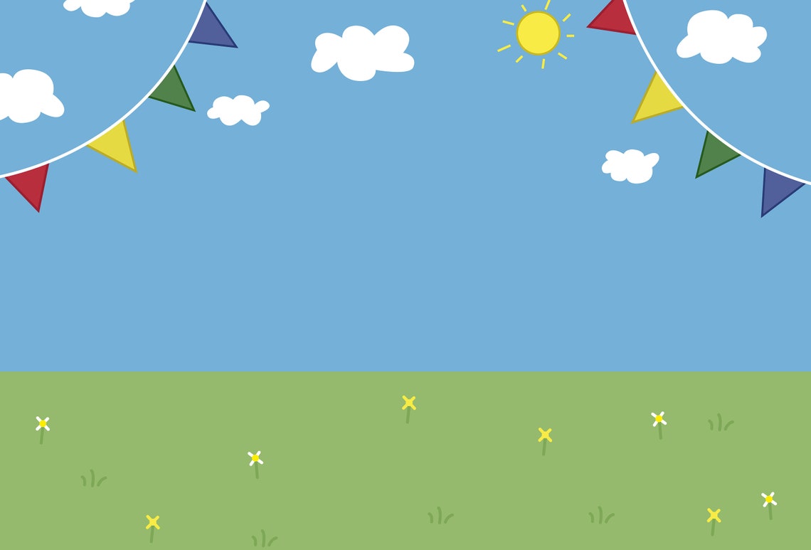 Peppa Pig Party / Backdrop & Background - Etsy