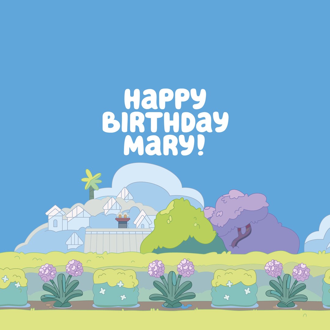 Bluey / Backdrop & Background - Etsy