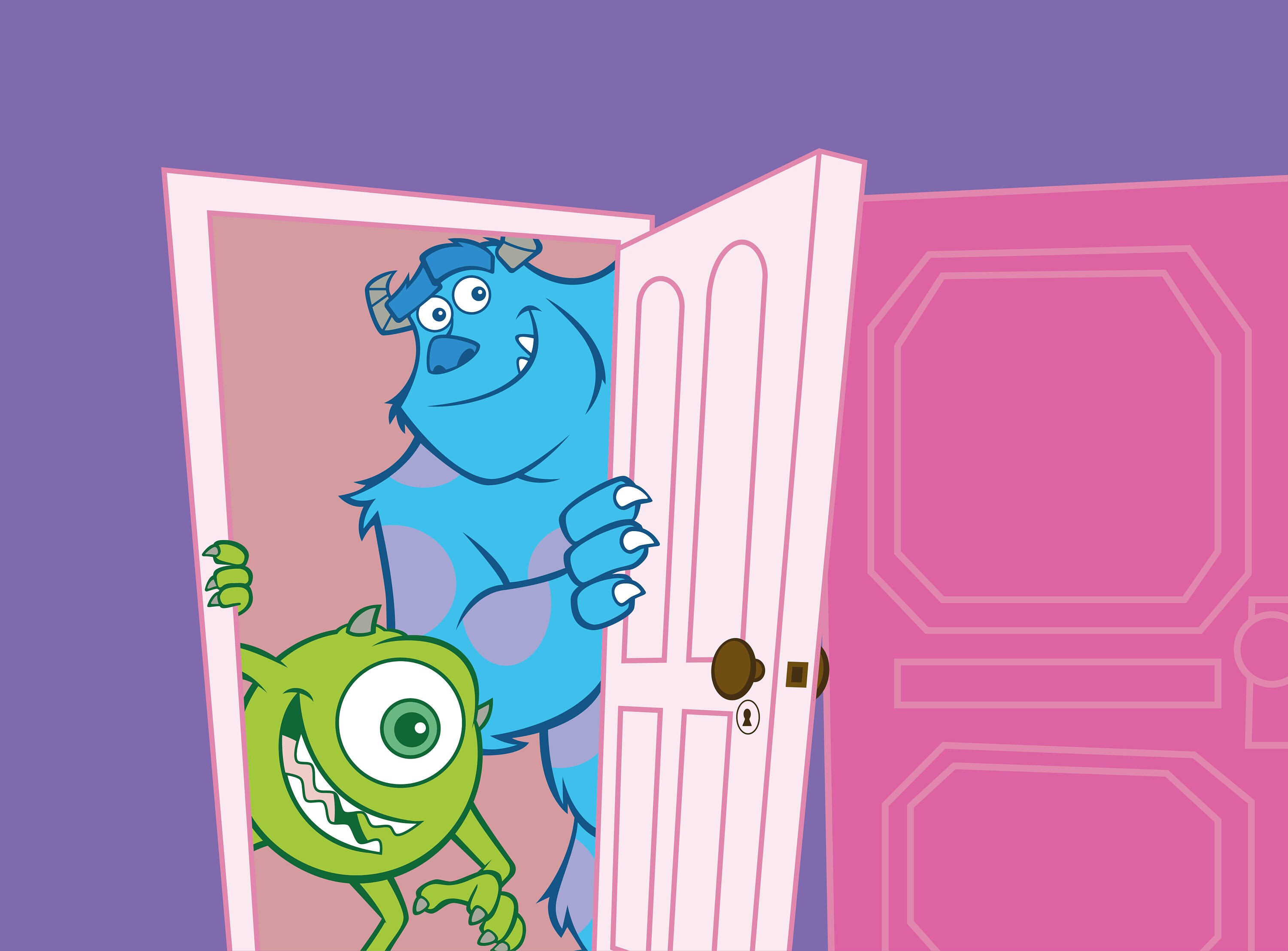 Monster, Inc. / Backdrop & Background - Etsy