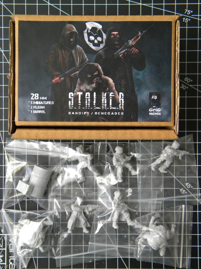 Stalker. Bandits Set. Adventures. S.t.a.l.k.e.r. Metro Zona - Etsy
