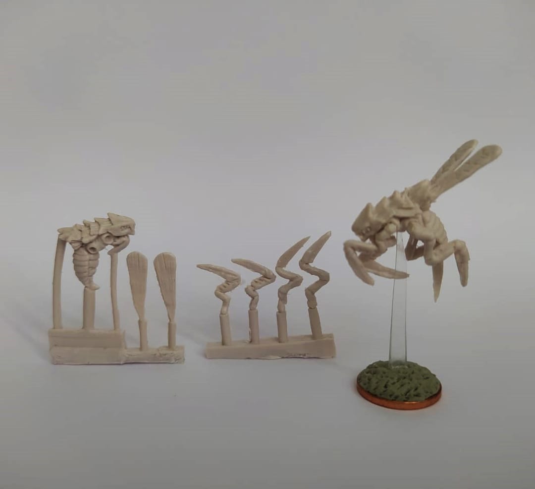 Arachnid. Rippler Bug. "starship Troopers" 15 мм. in a Set of 6 Beetles ...