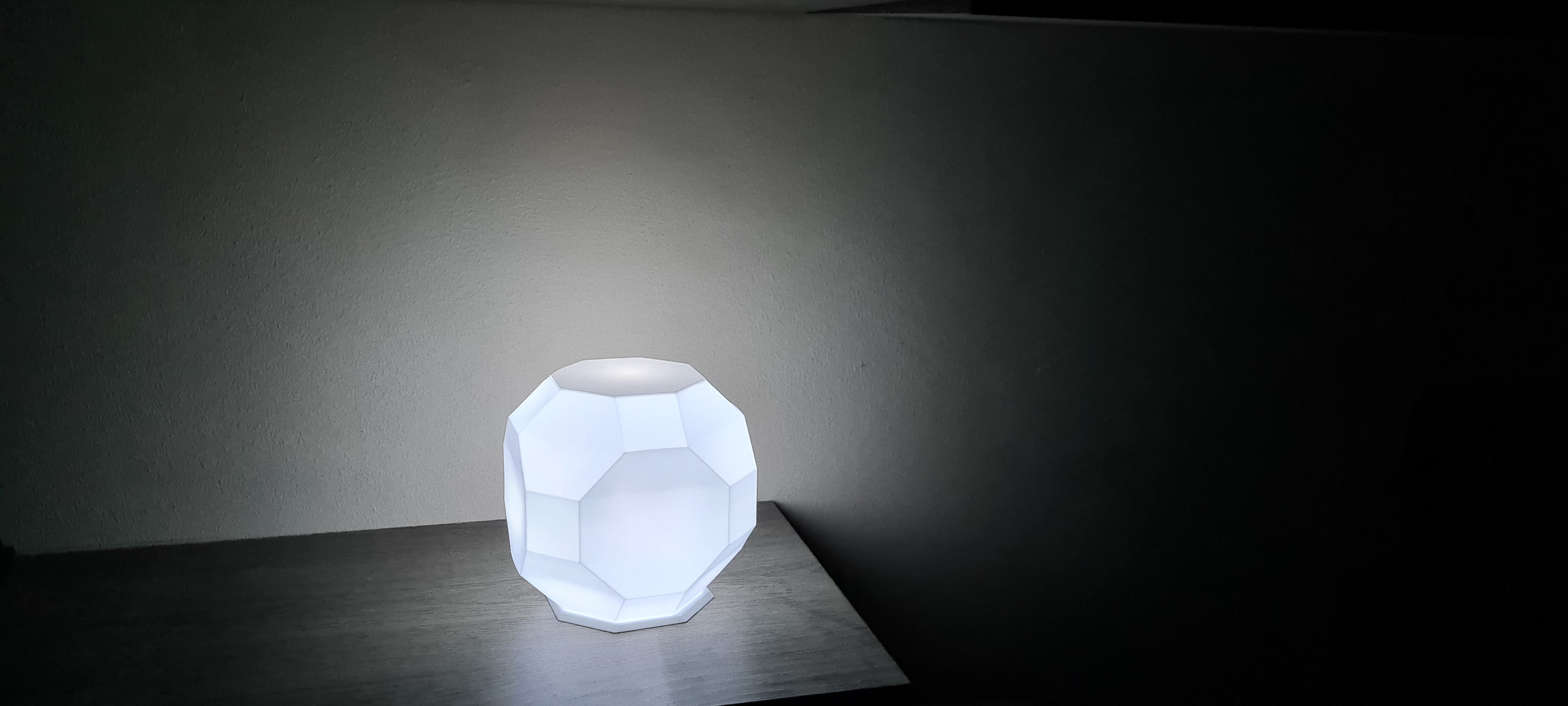3D Printed Geometric Low Poly Ball Lamp From Eco Friendly - Etsy 3D Printed Geometric Low Poly Ball Lamp From Eco Friendly - Etsy