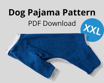 Dog Pajama Pattern | Etsy