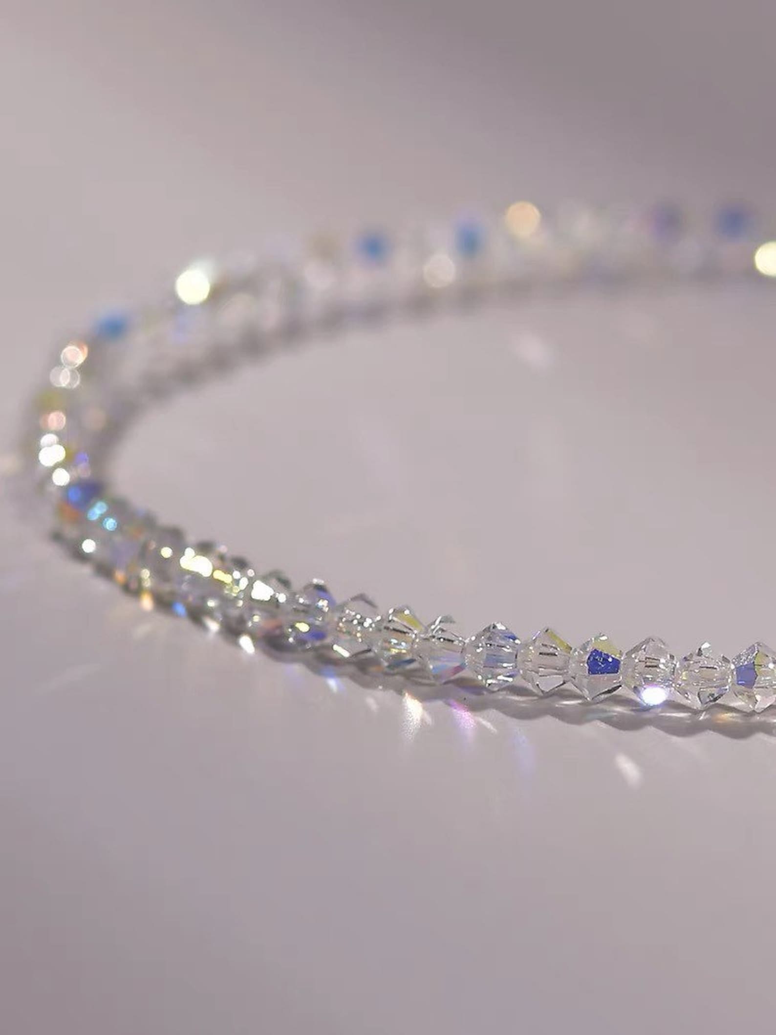 Ultra Sparkly Swarovski Crystal Stretch Bracelet 3mm - Etsy