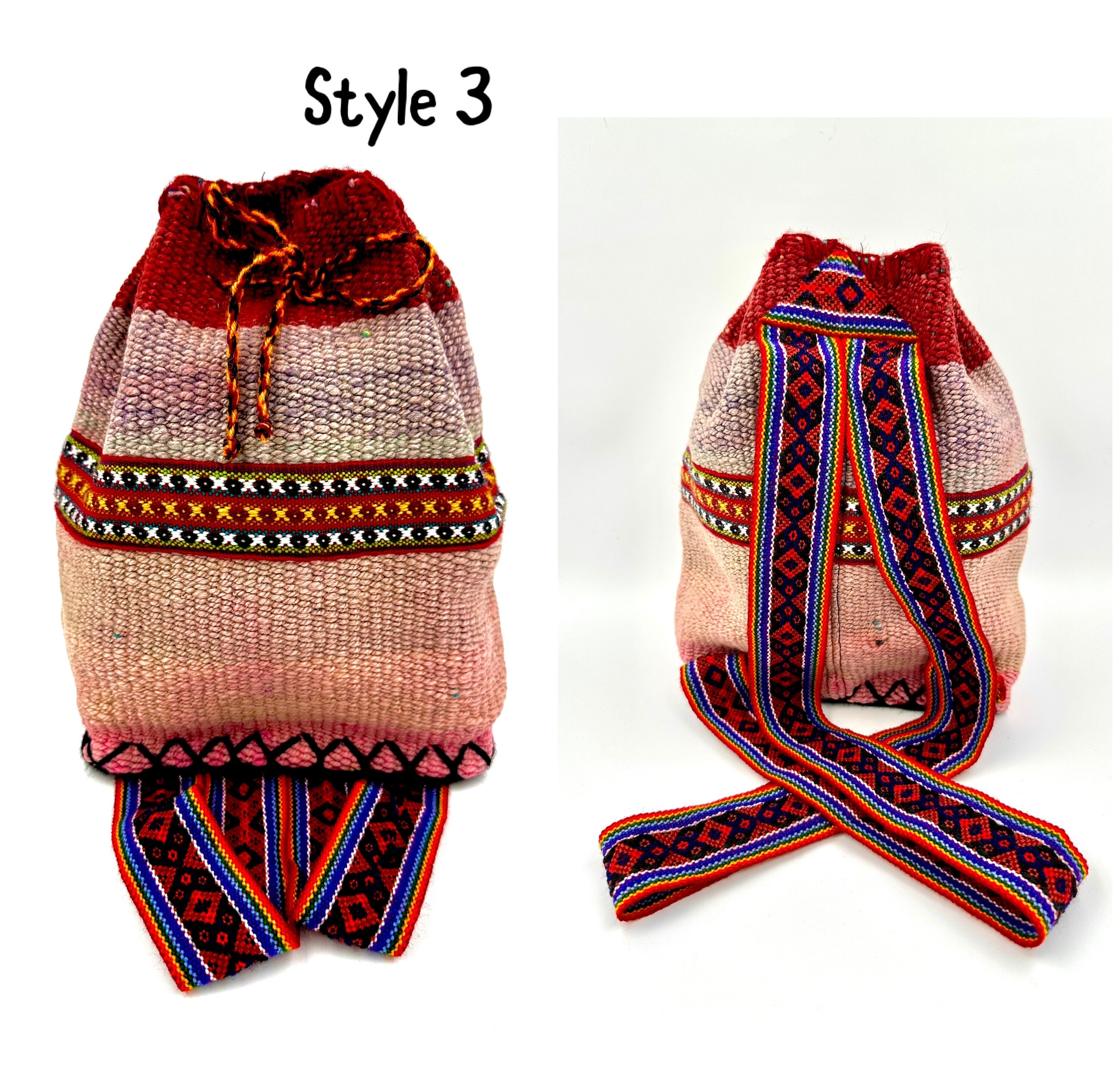 Peruvian Backpack, Handmade, Casual Style - Etsy