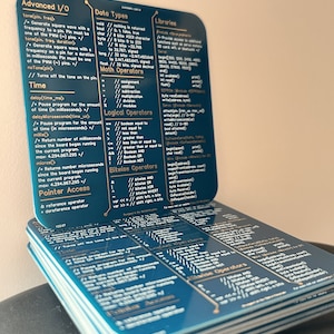 Arduino Diagram Coaster Interactive Desk Accessory for Makers, Gold ...