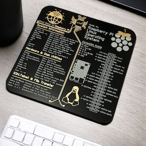 Raspberry Pi Linux Coaster Circuit Board Design, Tech Enthusiast Desk ...