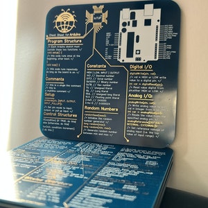 Arduino Diagram Coaster Interactive Desk Accessory for Makers, Gold ...