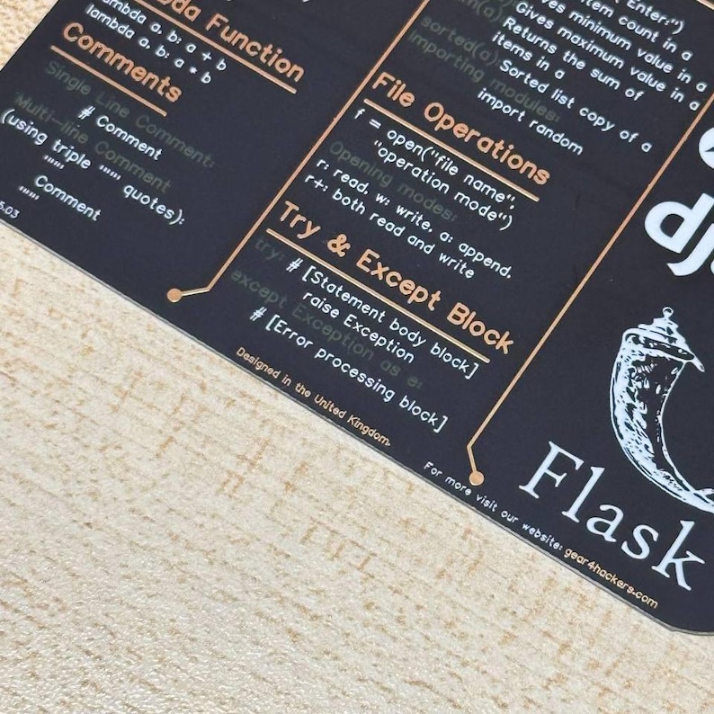 Python Cheat Sheet PCB Coaster, Tech Gift for Programmers - Etsy