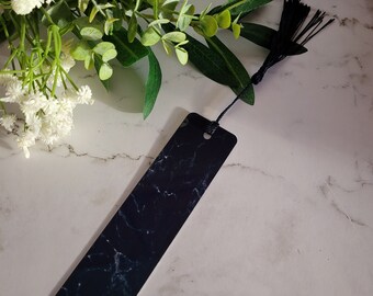 Navy Blue Bookmark - Etsy