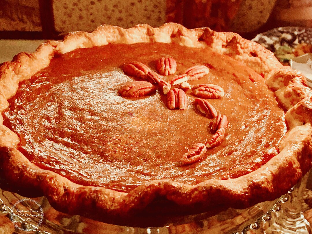 Giving Thanks Pumpkin Pie Original Recipe Download - Etsy