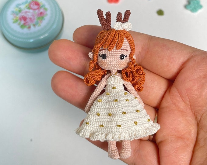 Readymade Miniature Elf, 7 Cm Tall, Handmade Gift, Birthday Gift, Girf ...