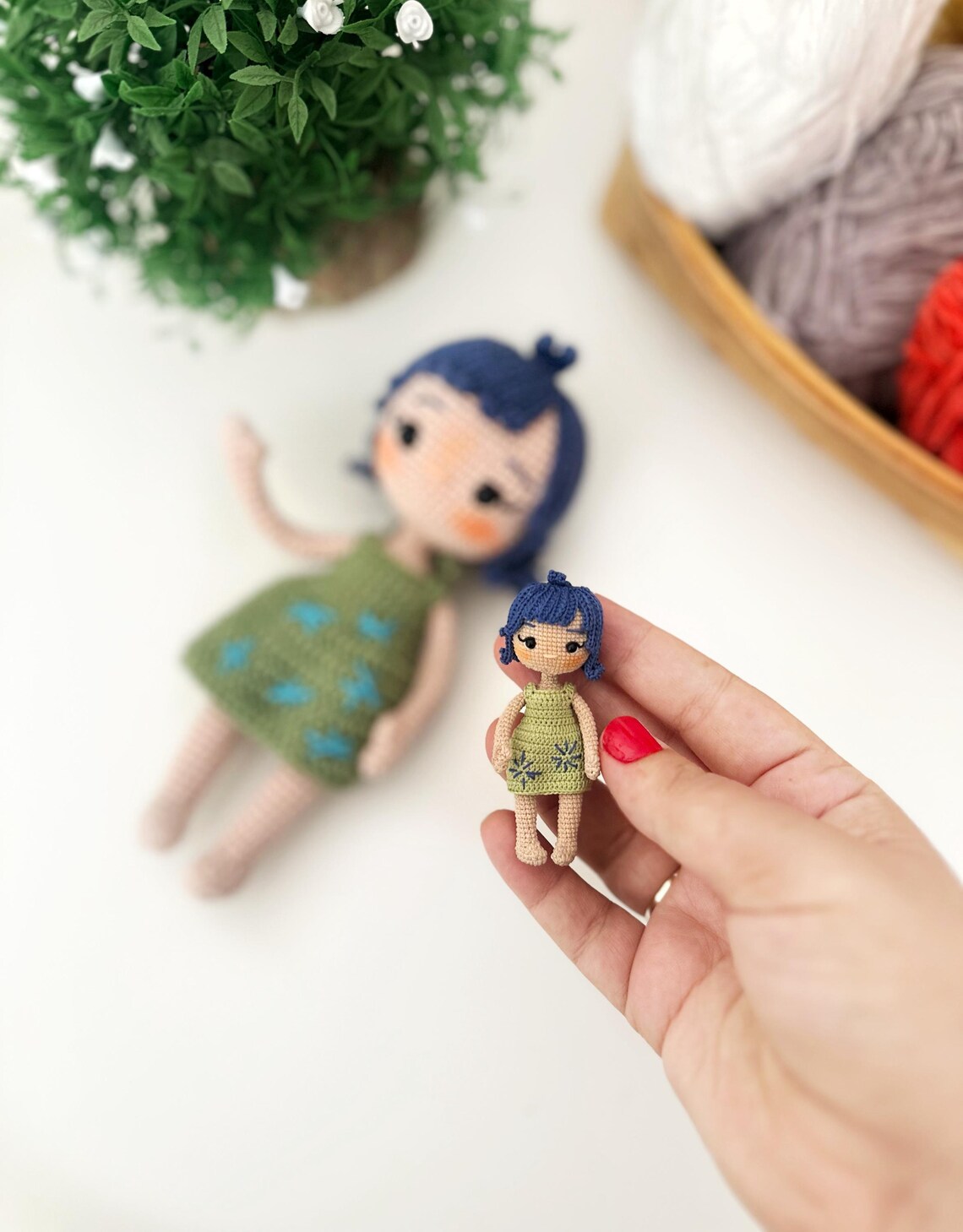 English Crochet Pattern, Joy Pattern, Miniature Pattern, Crochet ...