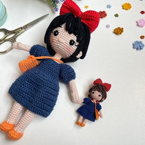 Kiki English Pattern, Kikis Delivery Service, Kiki Pattern, Kiki Doll, Miniature Doll Pattern ...