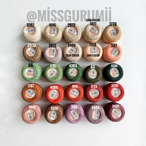 New Brand Leylak Yarn, 4-ply Rayon Silk, Make Miniature Amigurumi, 100 ...