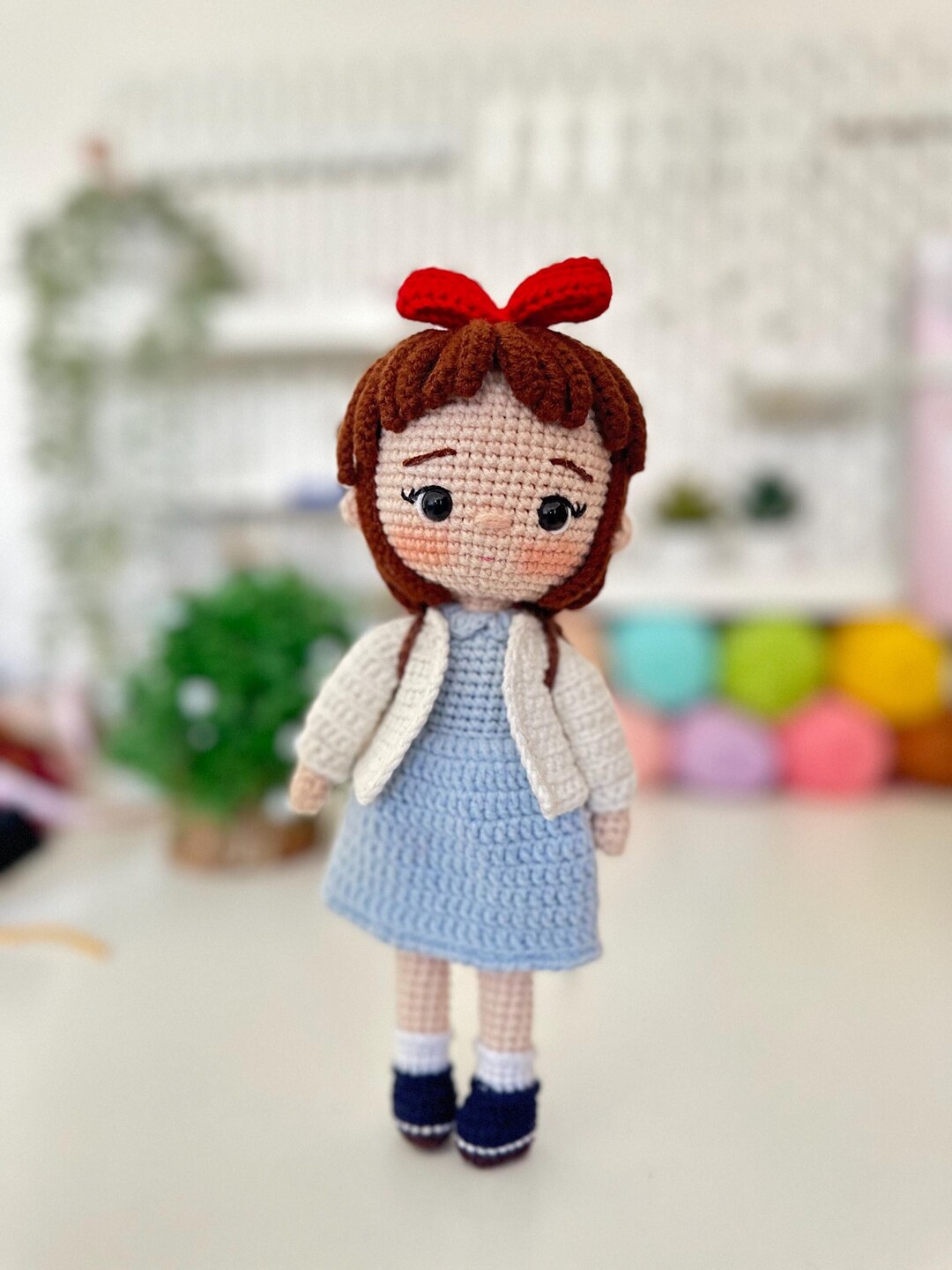 Matilda Doll, Ready to Ship, Amigurumi Matilda Doll, Matilda Movie ...