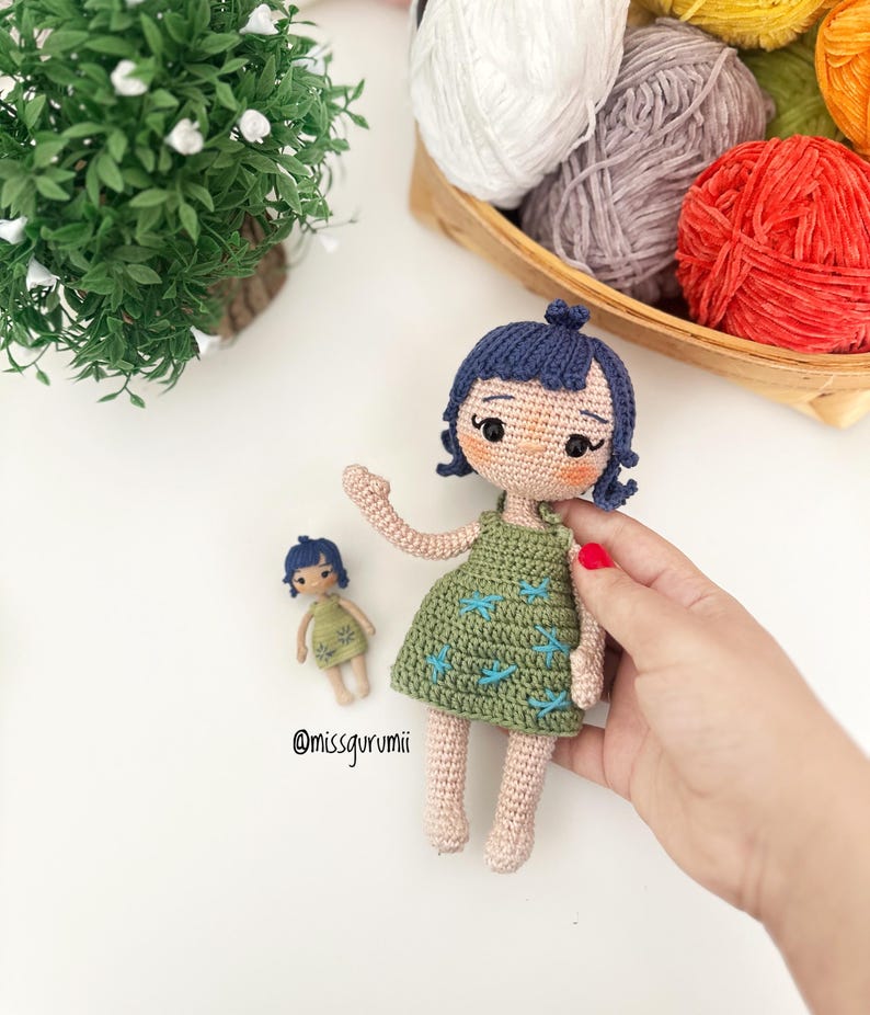 English Crochet Pattern, Joy Pattern, Miniature Pattern, Crochet ...