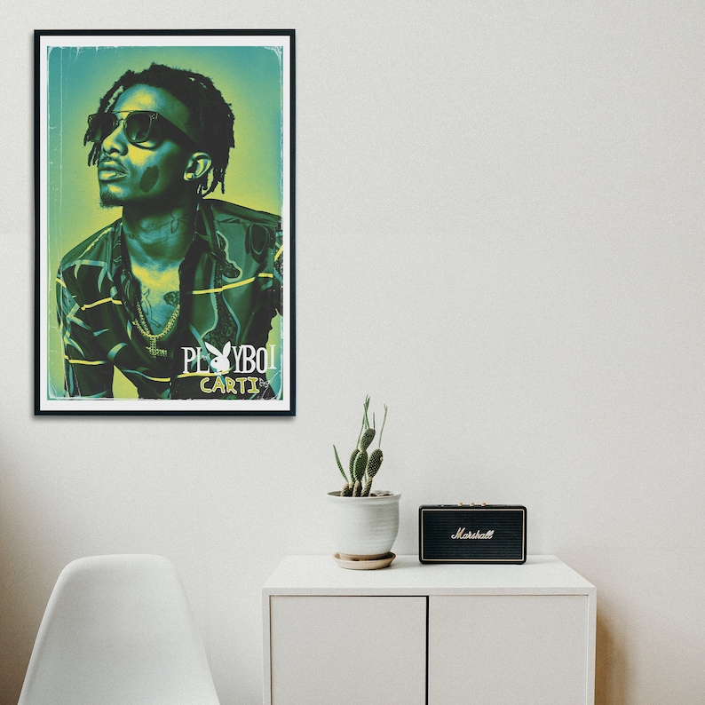 PLAYBOI CARTI Poster Playboi Carti Poster Home Decor Wall - Etsy