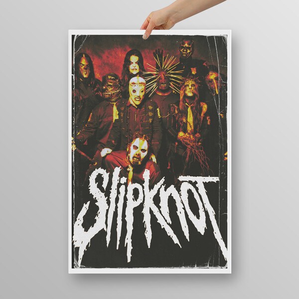 Slipknot Wall Art - Etsy