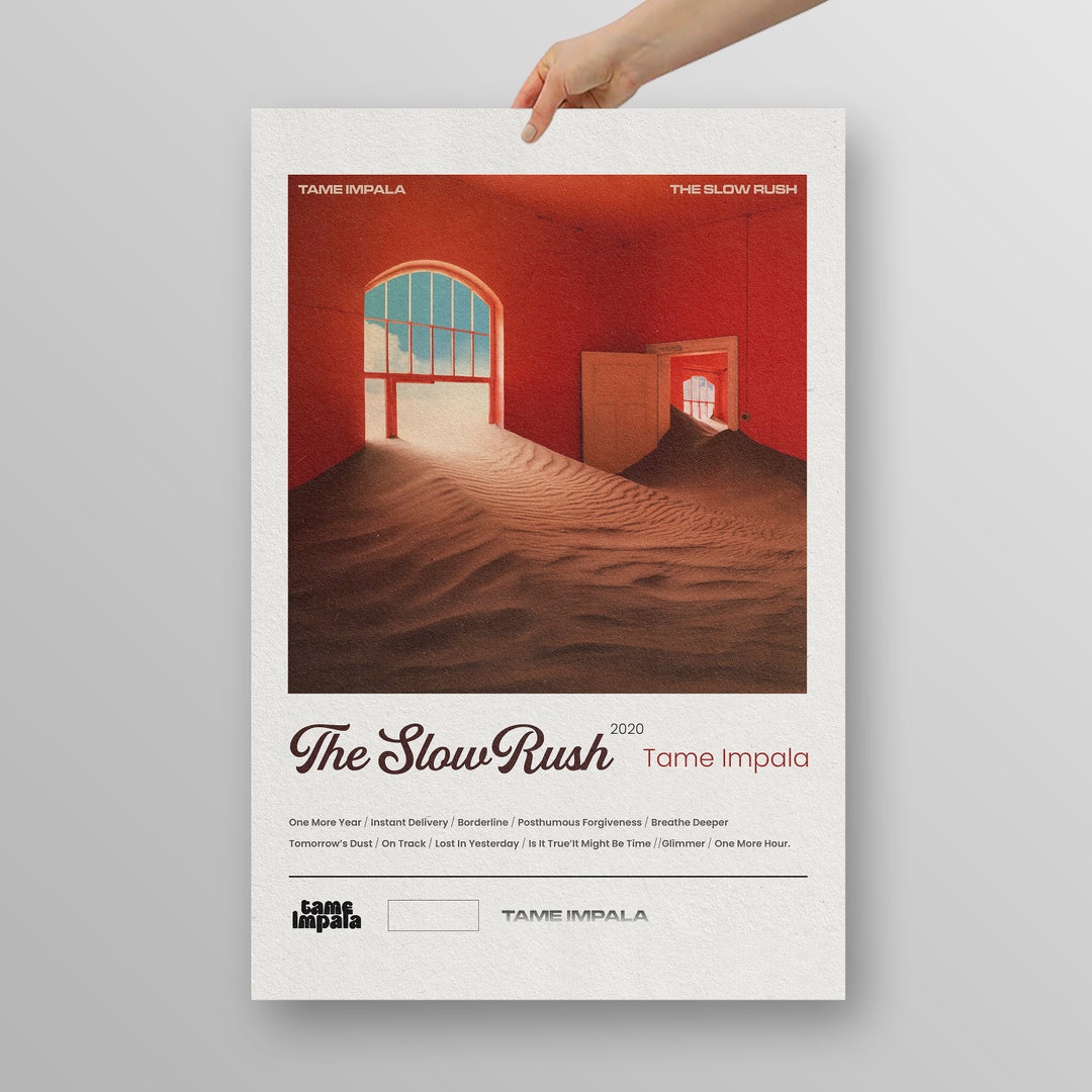 TAME IMPALA the Slow Rush Album Print Custom Album Cover - Etsy
