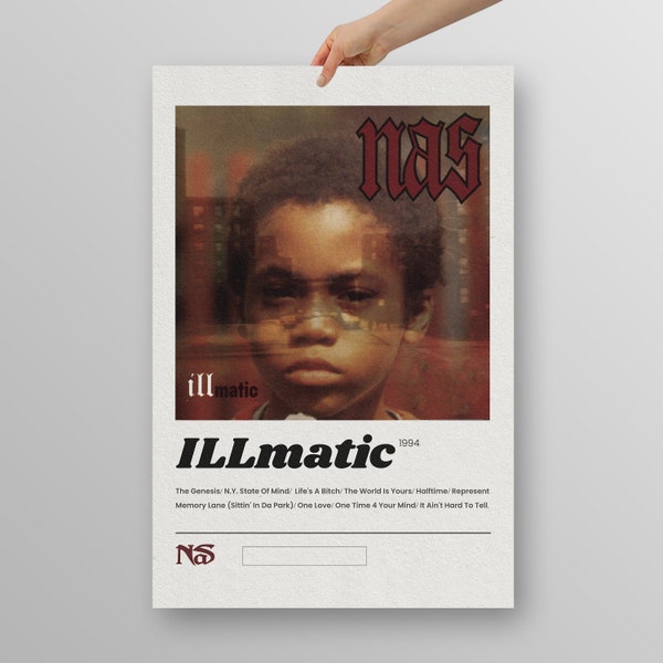 Nas Album Cover Poster - Etsy