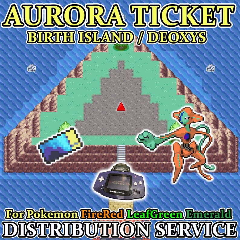 Pokémon Event Distribution GBA Carts - Etsy