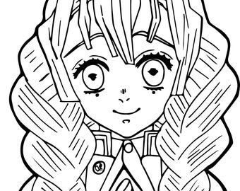 Mitsuri Svg | Etsy UK