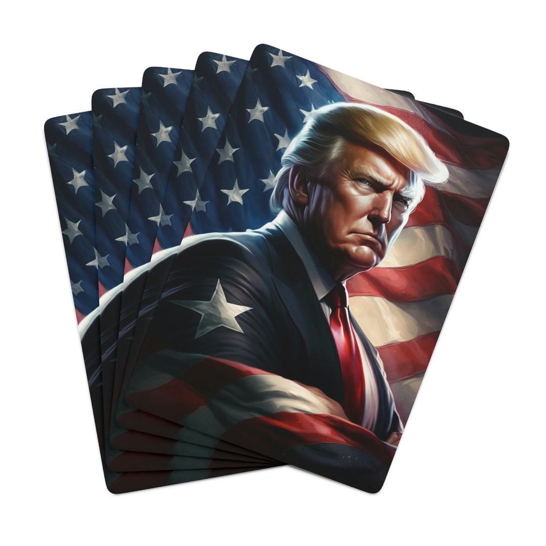 President Donald Trump Poker Cards - Etsy