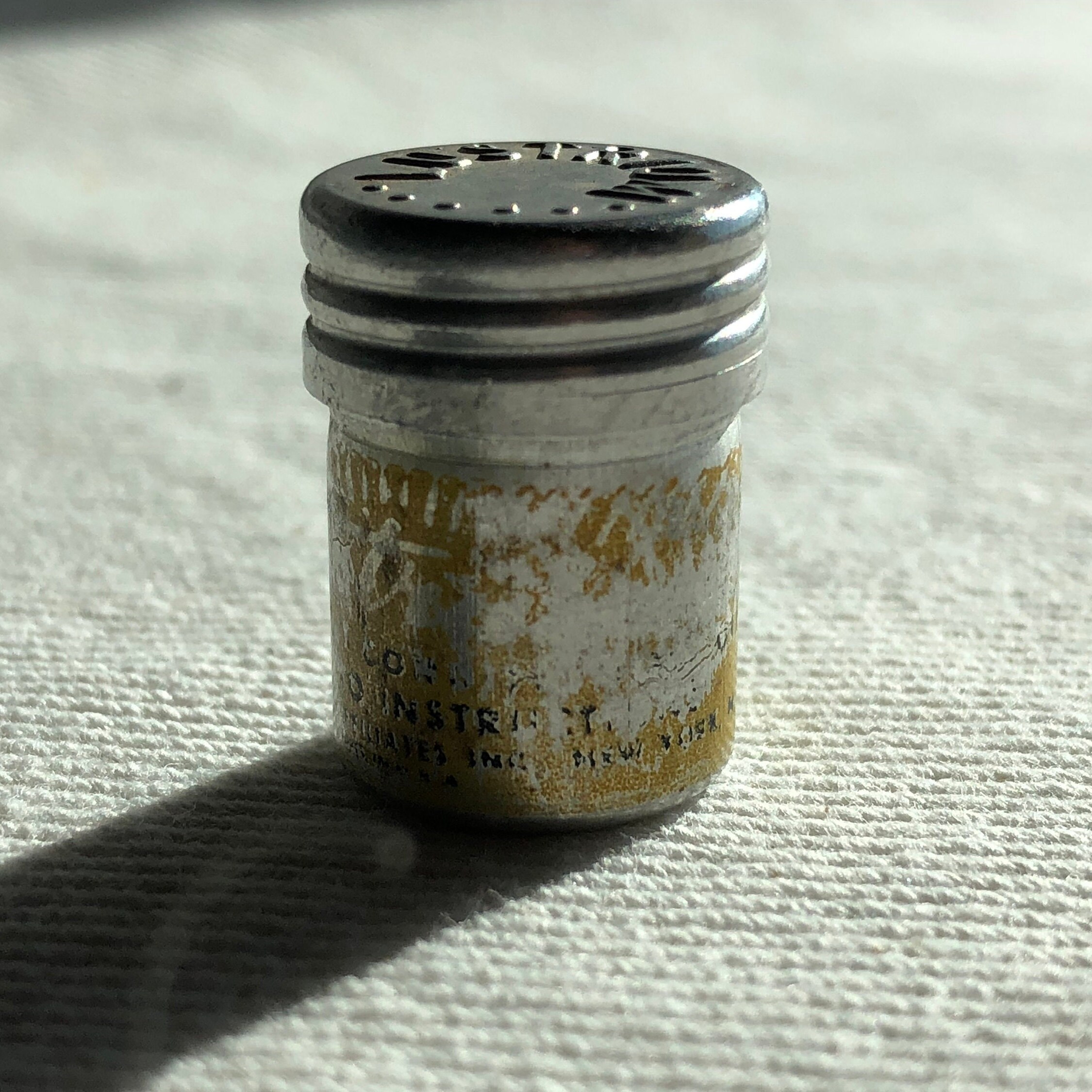 Unique Rare Lustrium Can Vintage Advertising Sample - Etsy