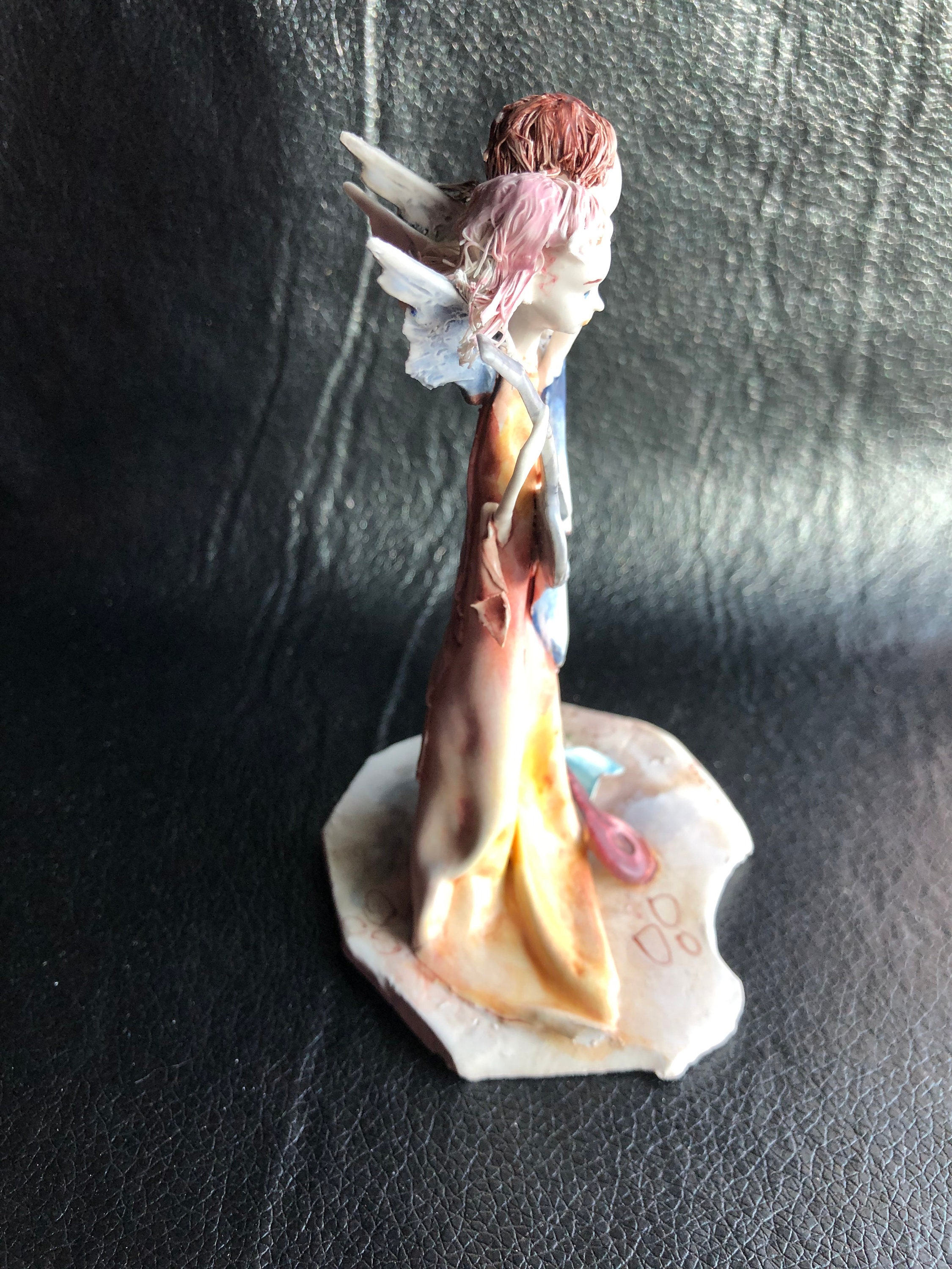 Lo Scricciolo A Colombo Angels Figurine Unique Rare Vintage - Etsy