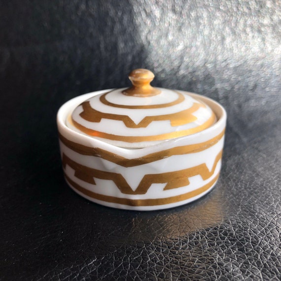 T & V Limoges France Covered Dish Unusual Lip/spout Vintage - Etsy