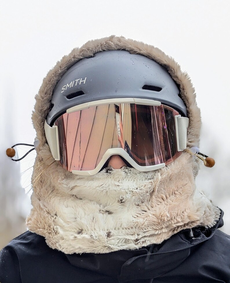 Premium Fleece Helmet Hood, Ski Hood, Snood, Balaclava, Face Mask ...
