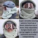 Premium Fleece Helmet Hood, Ski Hood, Snood, Balaclava, Face Mask ...