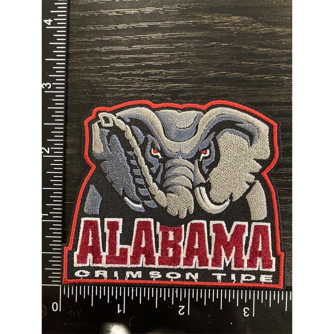 Alabama Crimson Tide Iron on Patch Roll Tide Football - Etsy
