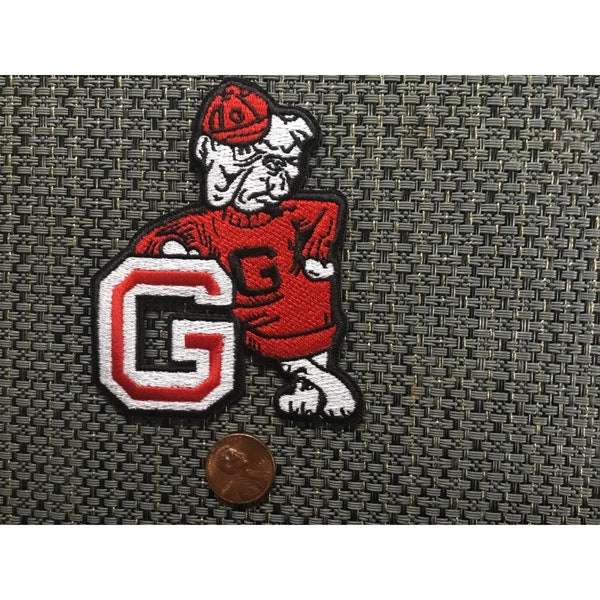 Georgia Bulldogs Embroidery - Etsy
