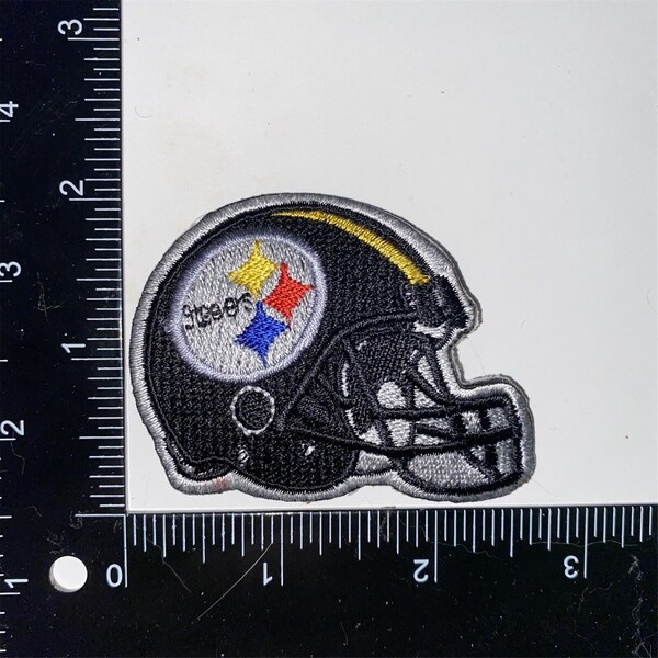 Steelers Helmet Iron on Patch - Etsy