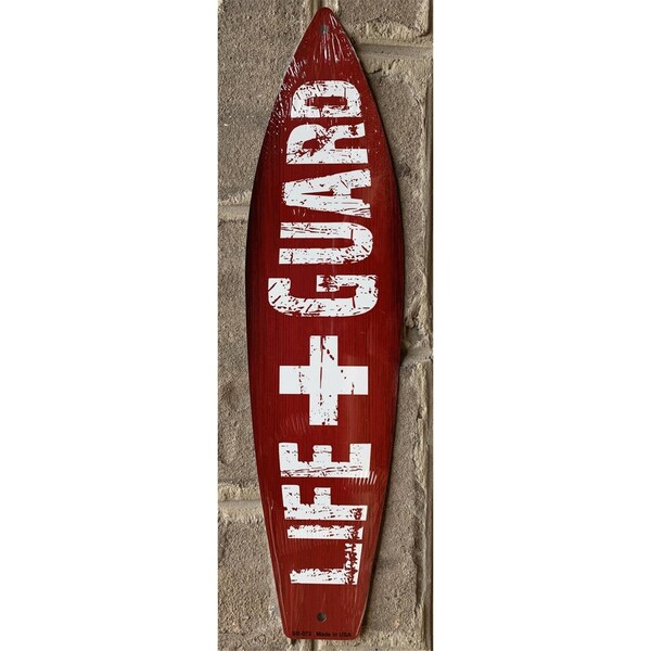 Surfboard Sign Lifeguard - Etsy