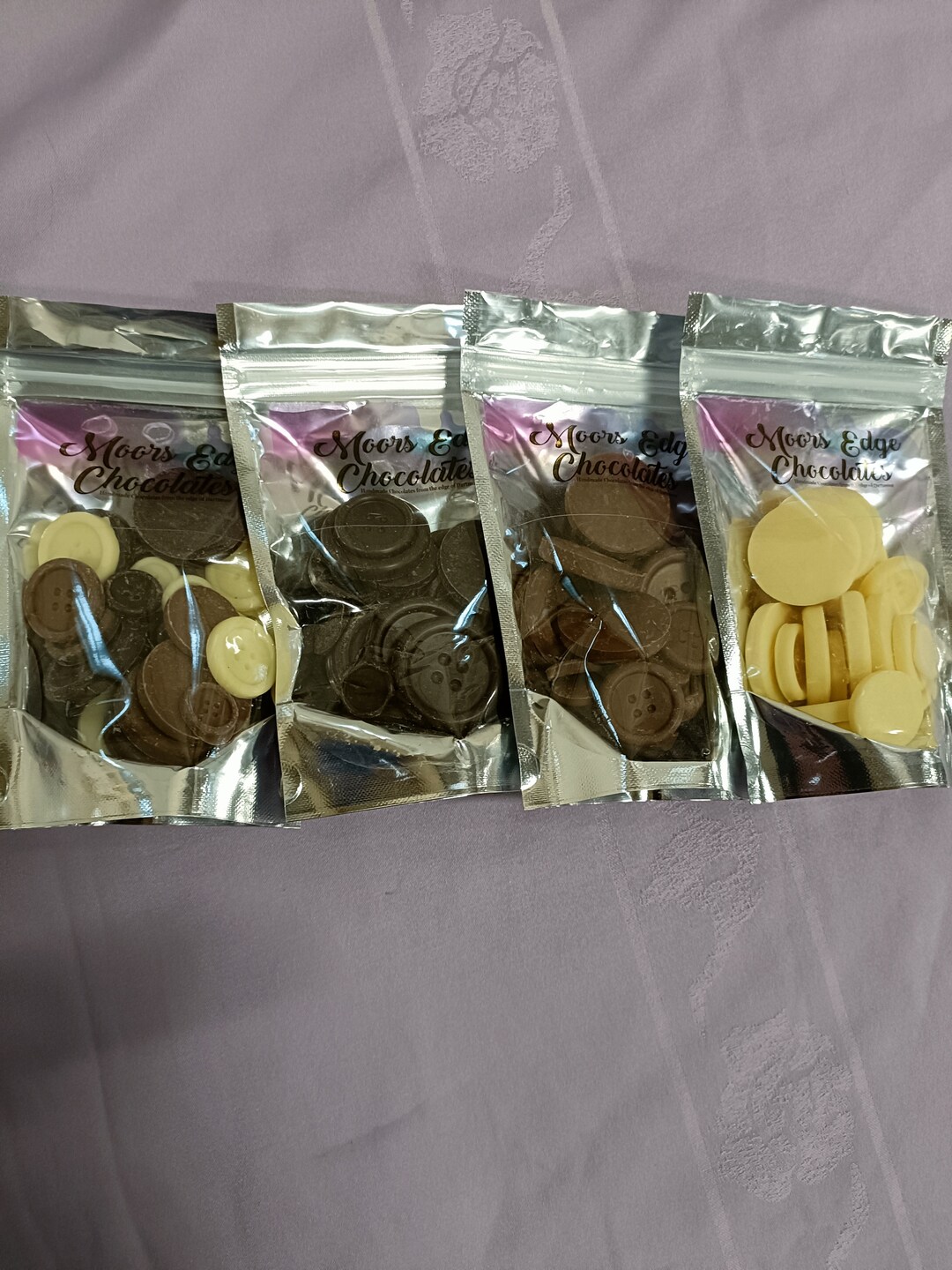 Handmade Belgian Dark Chocolate Buttons - Etsy UK