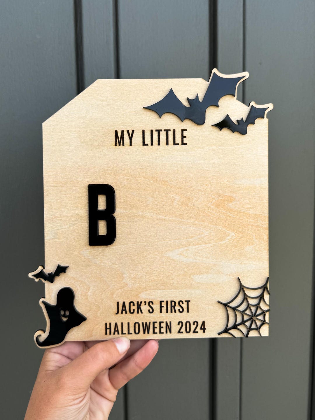 DIY Halloween Footprint Art Babys First Halloween Keepsake Gift for Mom ...