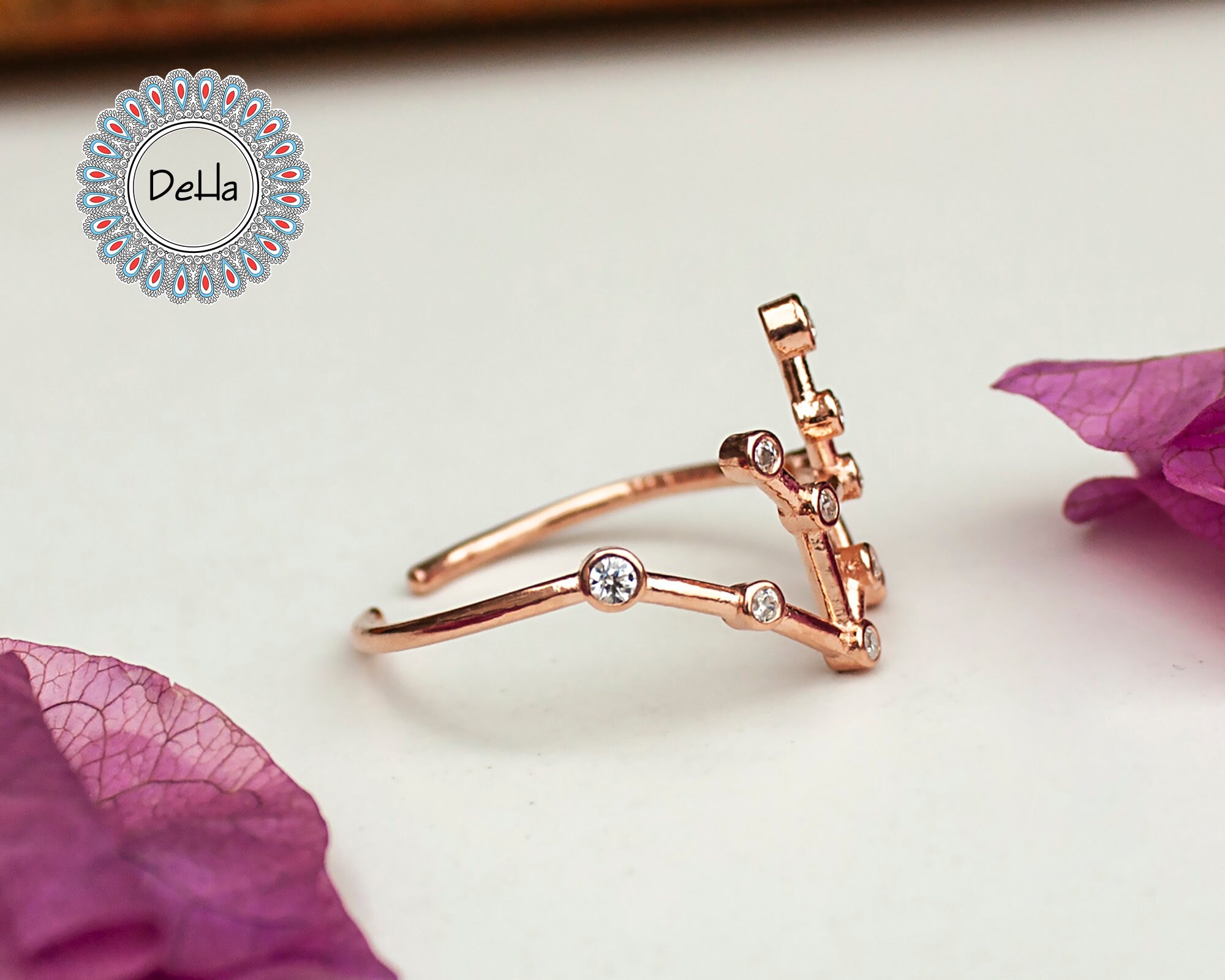 Aquarius Zodiac Sign Ring, Aquarius Ring, Zodiac Ring, Zodiac Jewelry ...