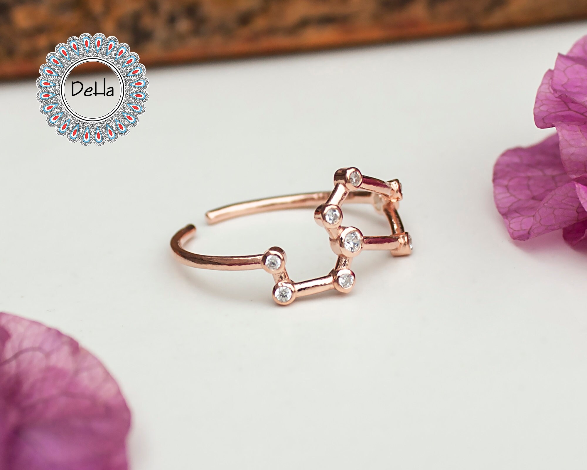 Leo Zodiac Sign Ring, Leo Ring, Zodiac Ring, Zodiac Jewelry, Leo ...