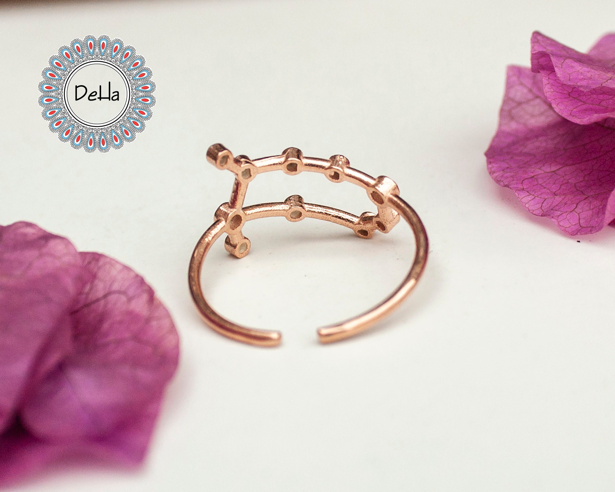 Gemini Zodiac Sign Ring, Gemini Ring, Zodiac Ring, Zodiac Jewelry ...