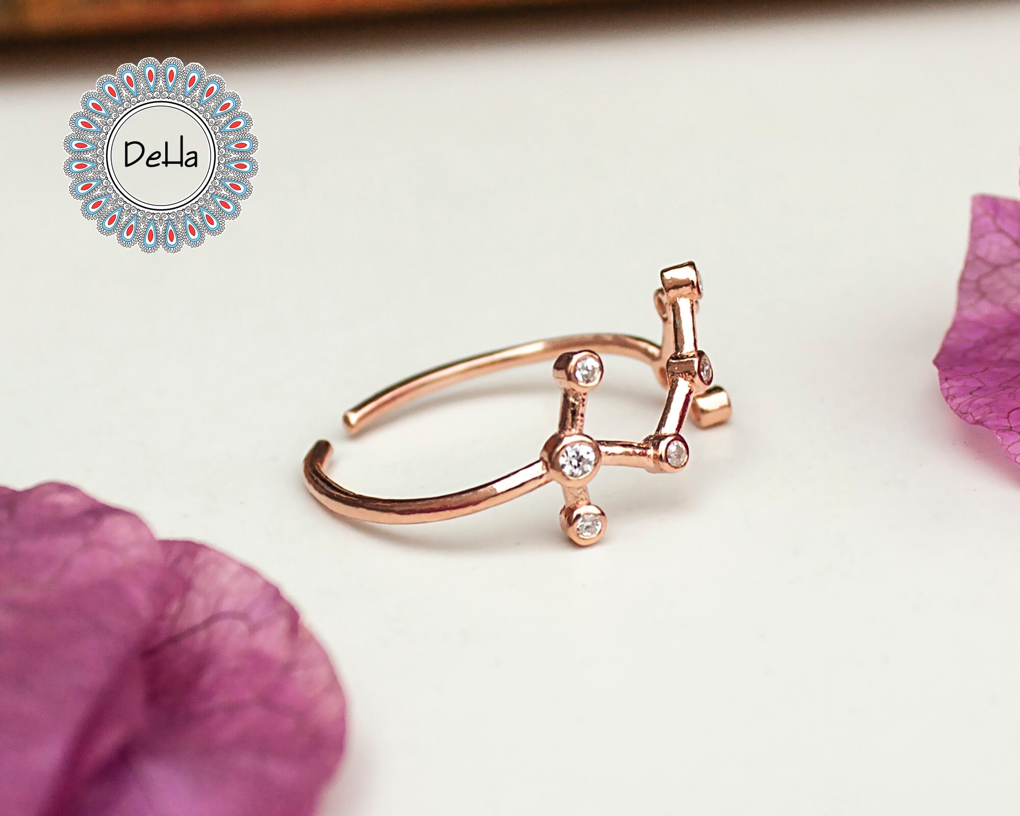 Scorpio Zodiac Sign Ring, Scorpio Ring, Zodiac Ring, Zodiac Jewelry ...