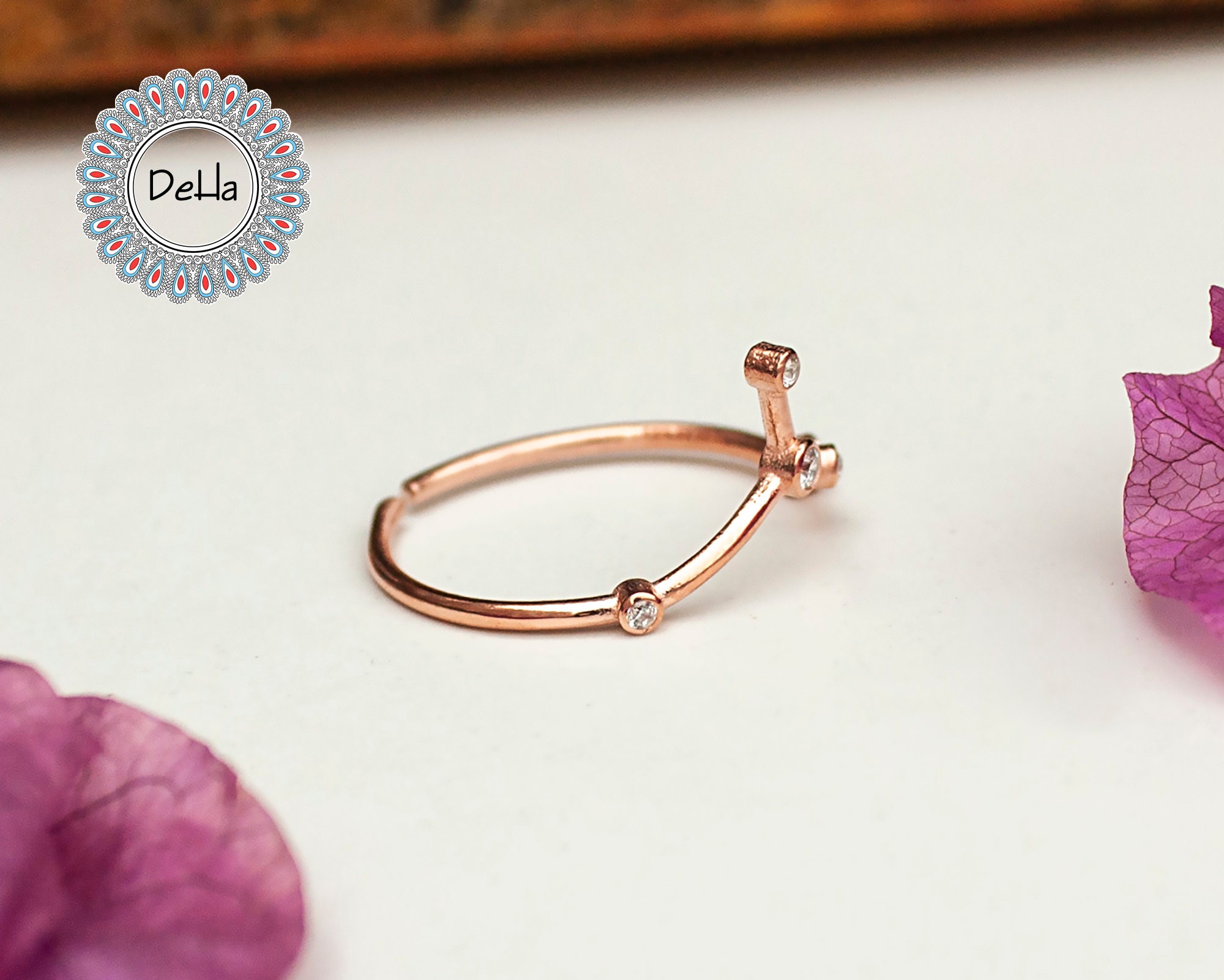 Cancer Zodiac Sign Ring, Cancer Ring, Zodiac Ring, Zodiac Jewelry ...