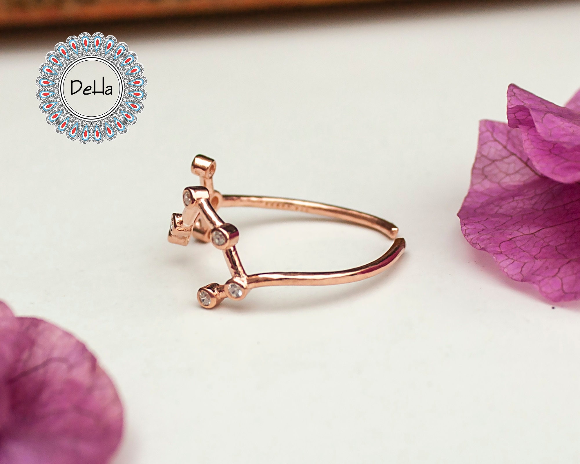 Scorpio Zodiac Sign Ring, Scorpio Ring, Zodiac Ring, Zodiac Jewelry ...