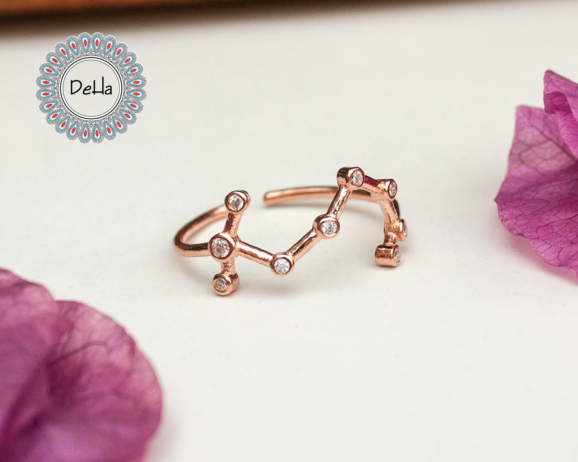 Scorpio Zodiac Sign Ring, Scorpio Ring, Zodiac Ring, Zodiac Jewelry ...