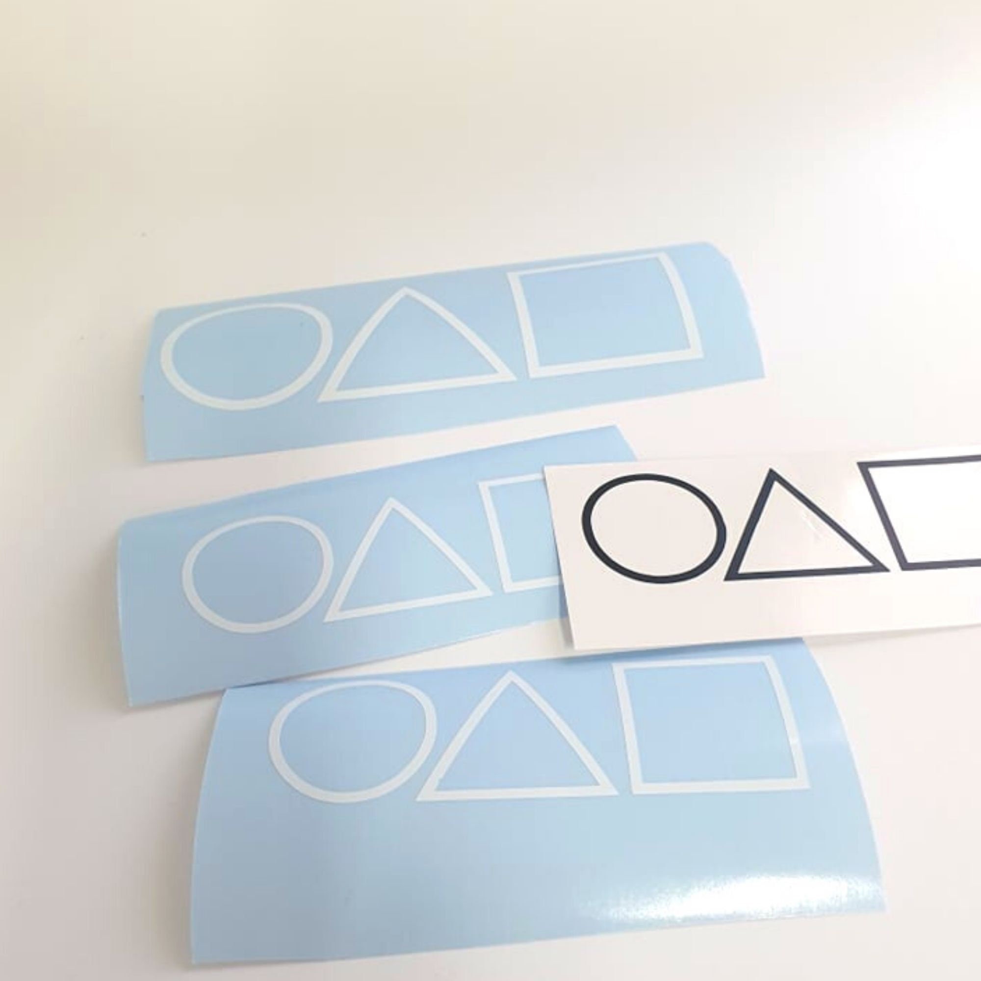 Squid Game Logo Vinyl Squid Game Symbols Decal | Etsy