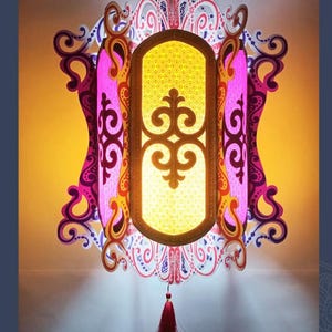 Large No Assembly Foldable Reusable Diwali Paper Lantern Akash Aakash ...