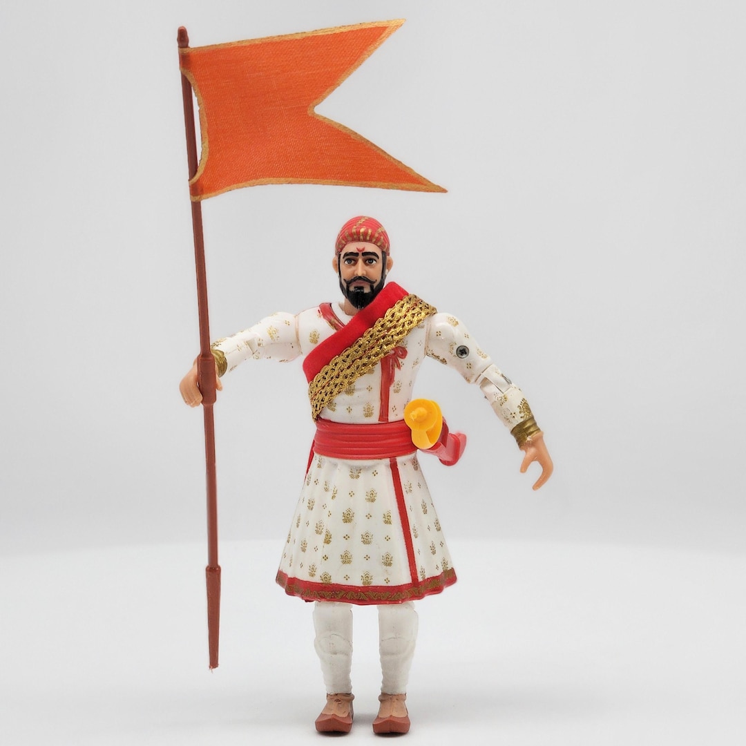 Chhatrapati Shivaji Maharaj Action Figure Marathi Hindu Killa Mavale ...