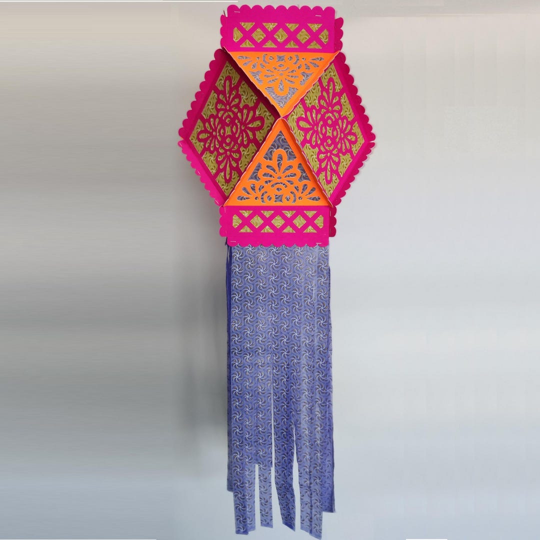 Lantern KIT: Large Traditional Akash Kandil Holiday Diwali Paper Aakash ...